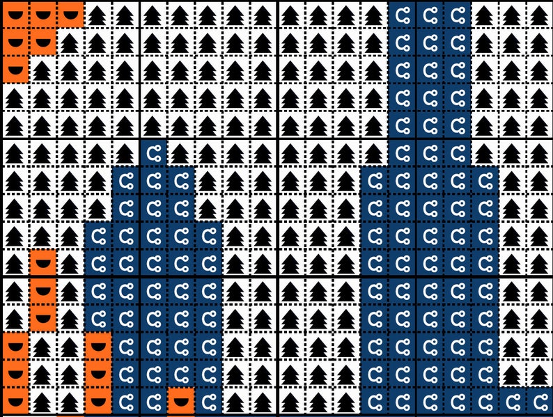 New York Sports Teams- PDF Cross Stitch Pattern- Mets and Jets - Etsy