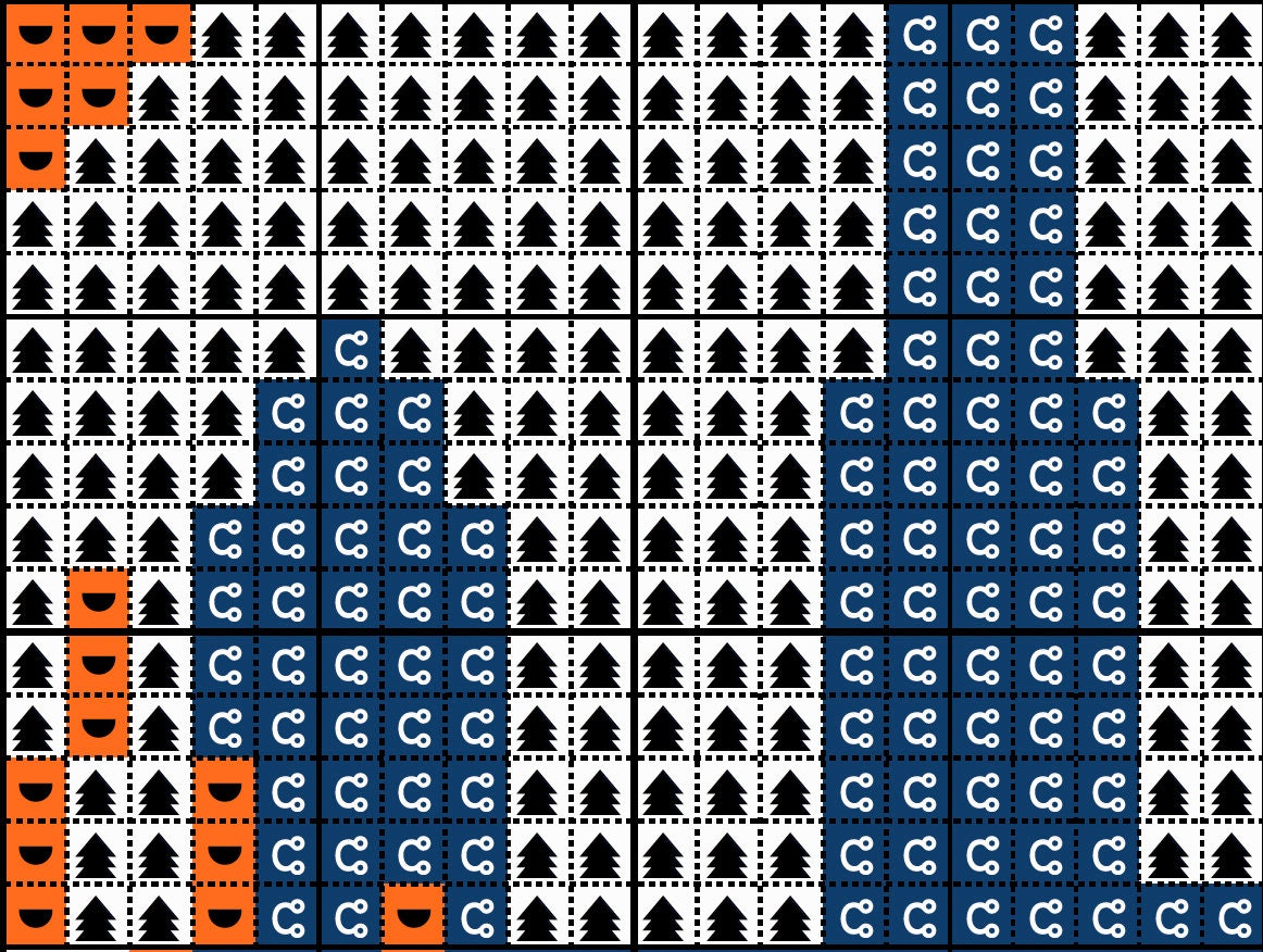 New York Sports Teams- PDF Cross Stitch Pattern- Mets and Jets - Etsy
