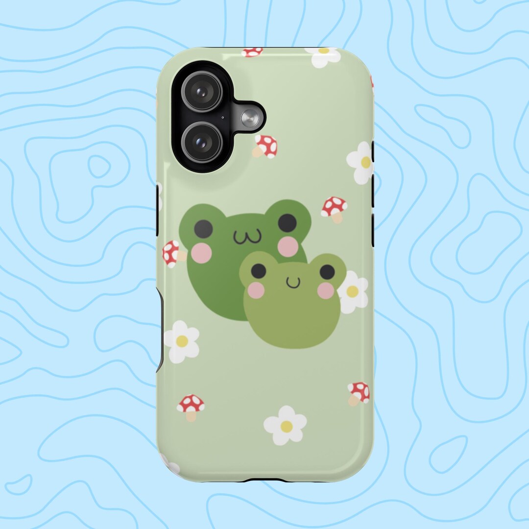 Magsafe Frog iPhone Case | Kawaii Tough Magnetic Cover for iPhone 13 ...