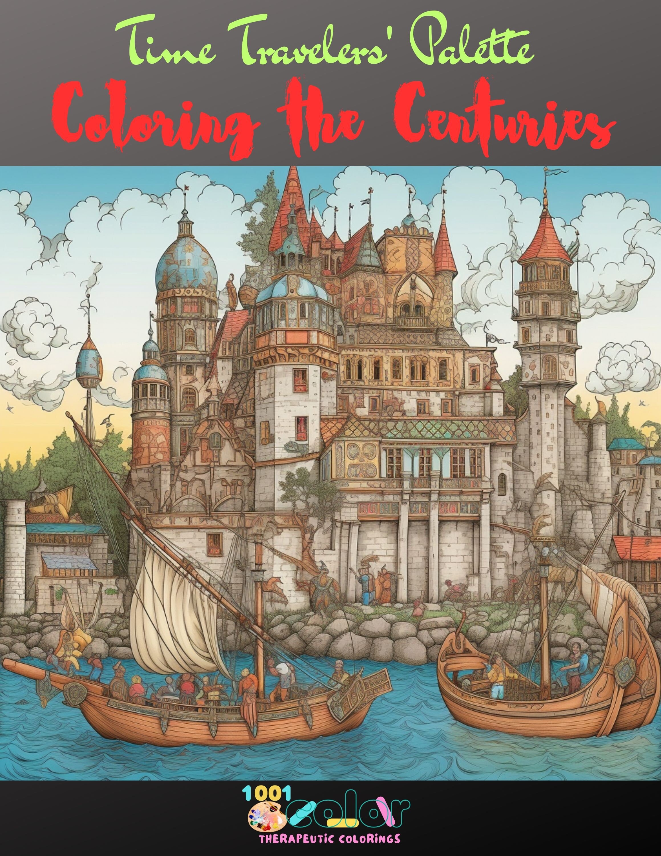 Time Travelers' Palette - Coloring the Centuries - Etsy
