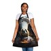 Panda Pantry, Funny Culinary Panda Bear Chef Kitchen Apron Gift, Funny ...