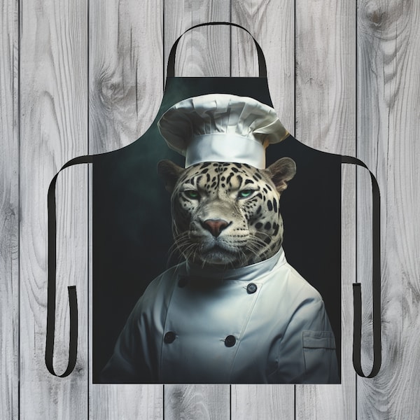 Leopard Apron - Etsy
