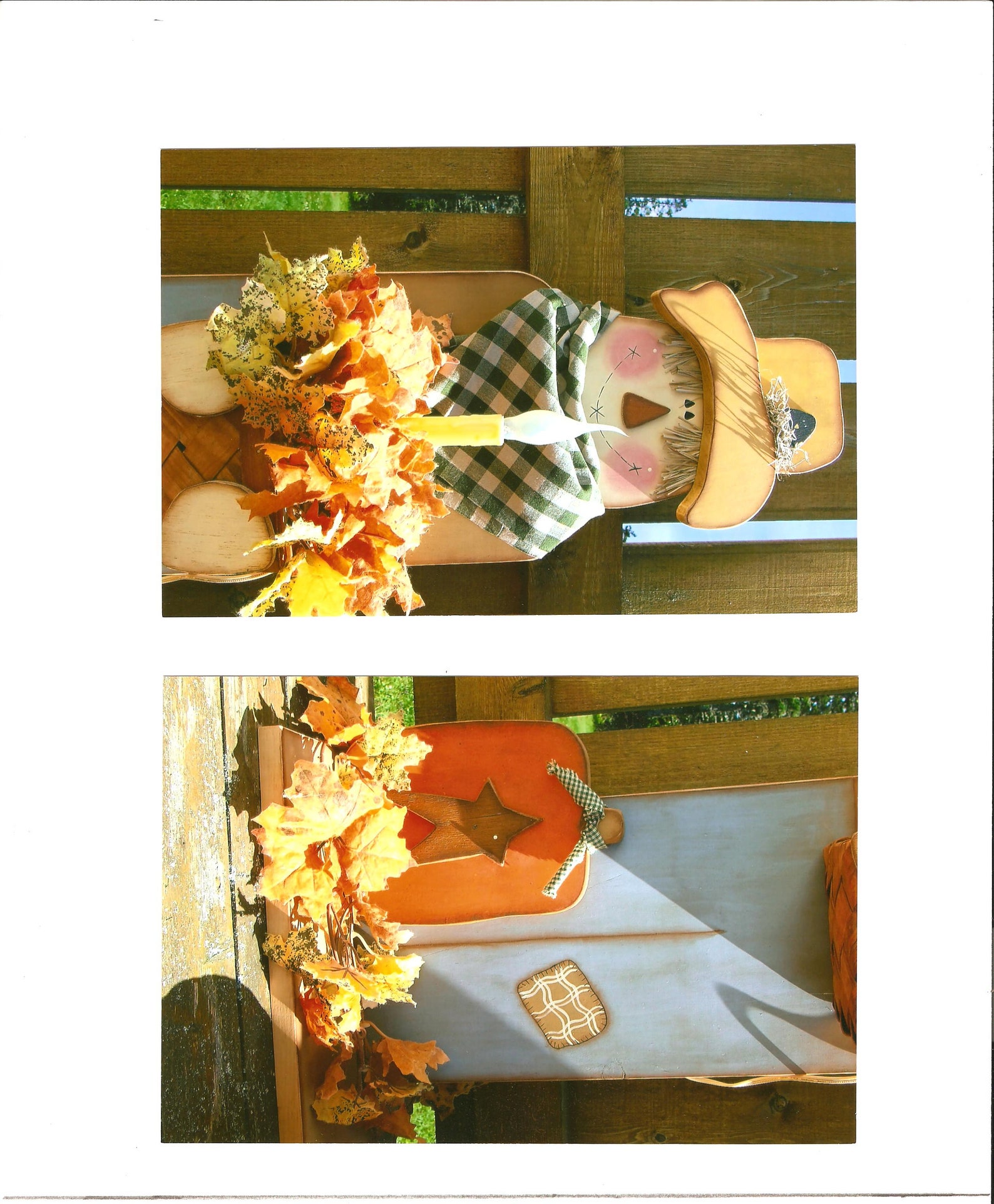 Scarecrow Wood Pattern , Instant Download , Primitive , Painting ...