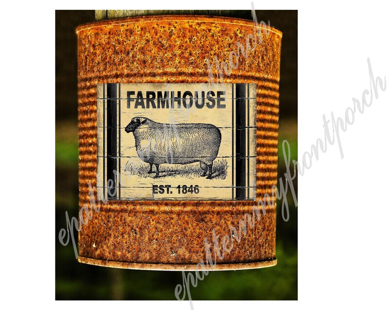 Labels Printable , Primitive Download , Cow Bee Hive Sheep Eggs for ...