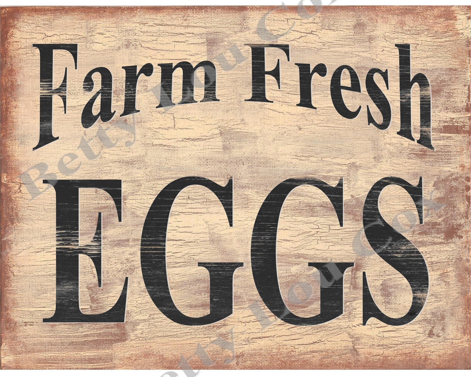 Farm Fresh Eggs Sign , Instant Download , Printable , Farmhouse Decor ...