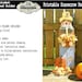 Scarecrow Wood Pattern , Instant Download , Primitive , Painting ...