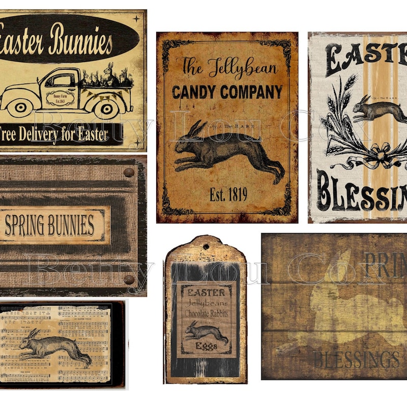 Primitive Easter - Etsy