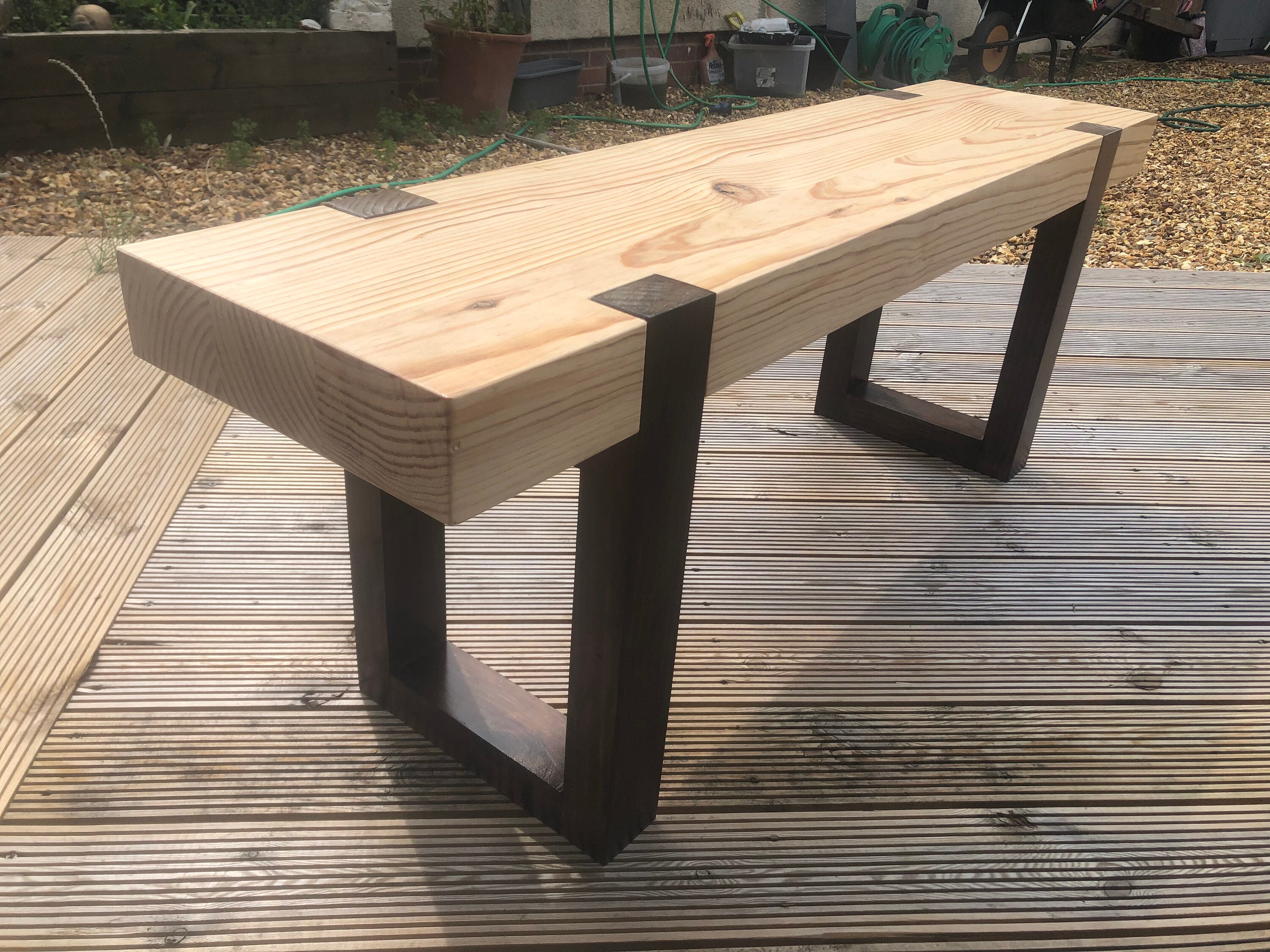 Wood Bench, Outdoor Bench, Rustic Bench, Coffee Table - Etsy