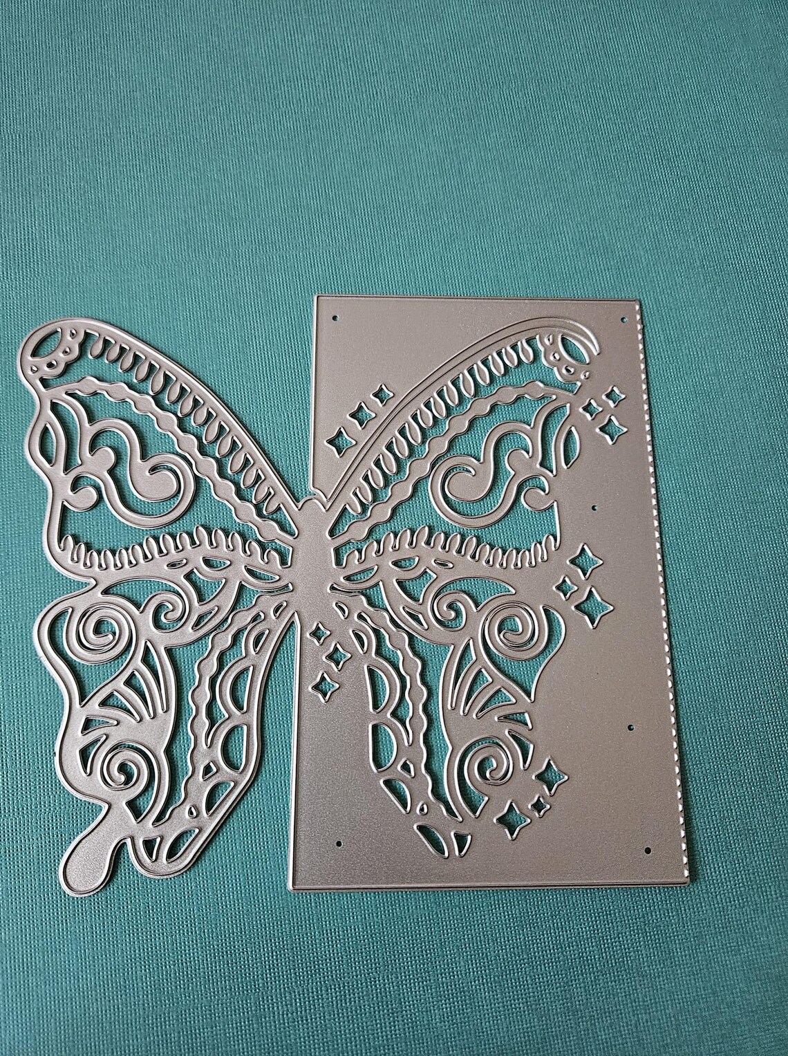 Large Butterfly Card Frame Metal Cutting Die Cards Crafts Wedding ...