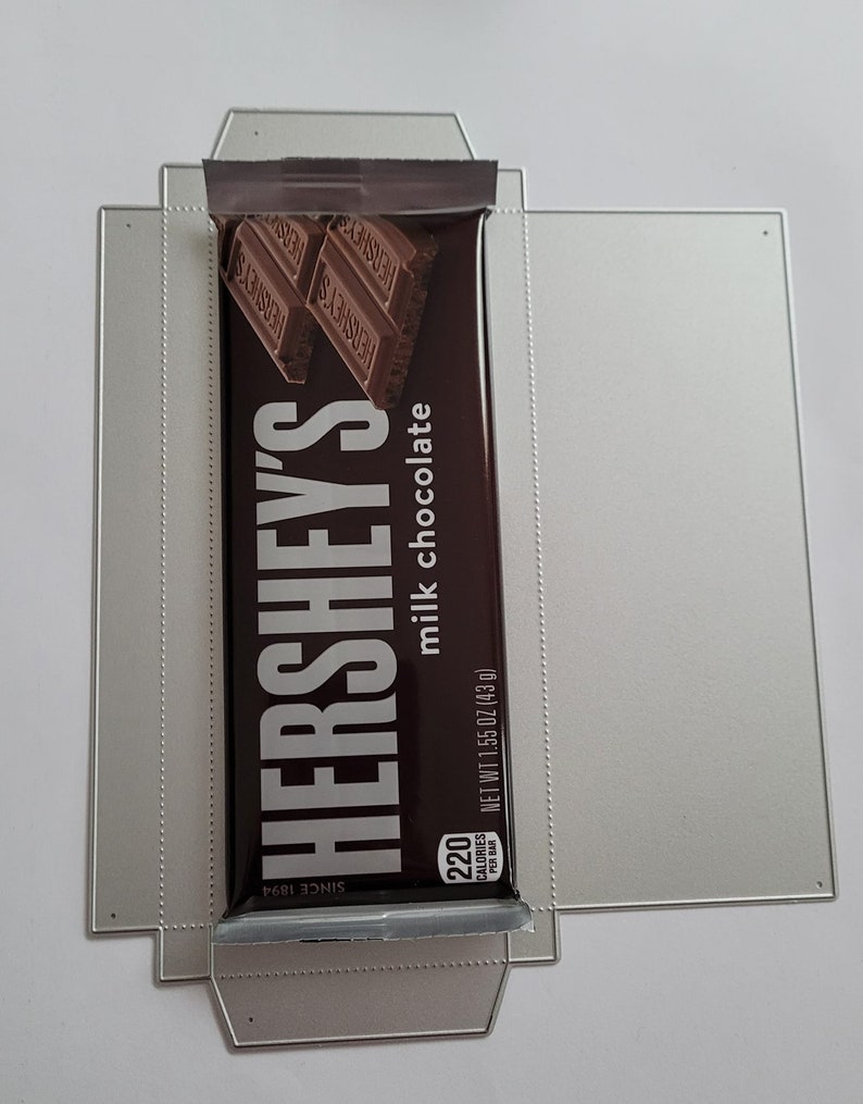 The Perfect Hersey Candy Bar Wrapper Metal Cutting Die Treats Holidays ...