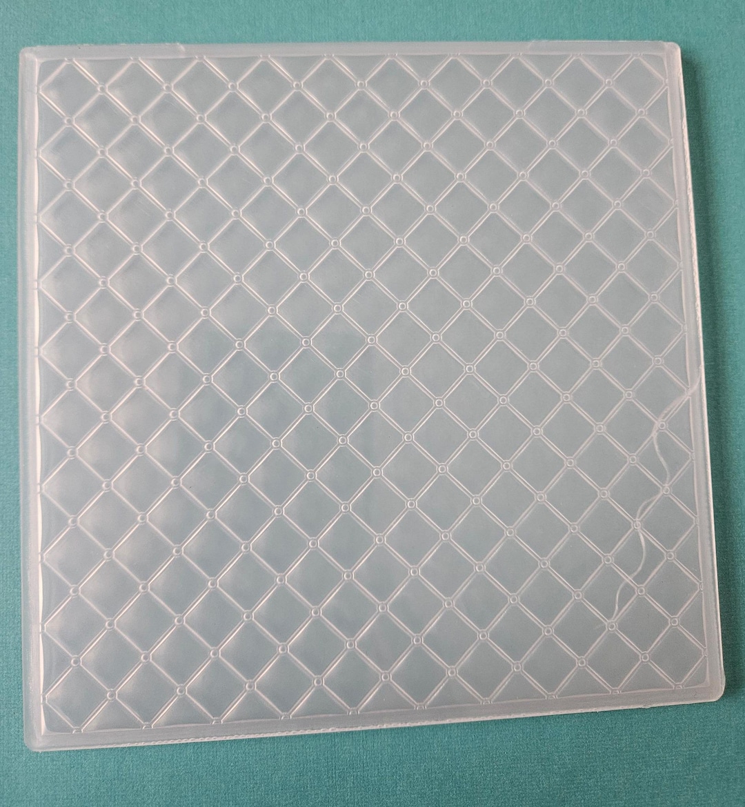 Diamonds 3D Square Embossing Folder Card Making Scrapbooking Crafts ...