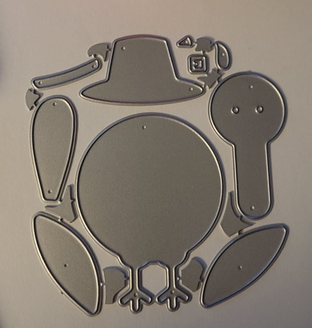 Turkey Metal Cutting Die Card Making Scrapbooking Craft Thanksgiving ...