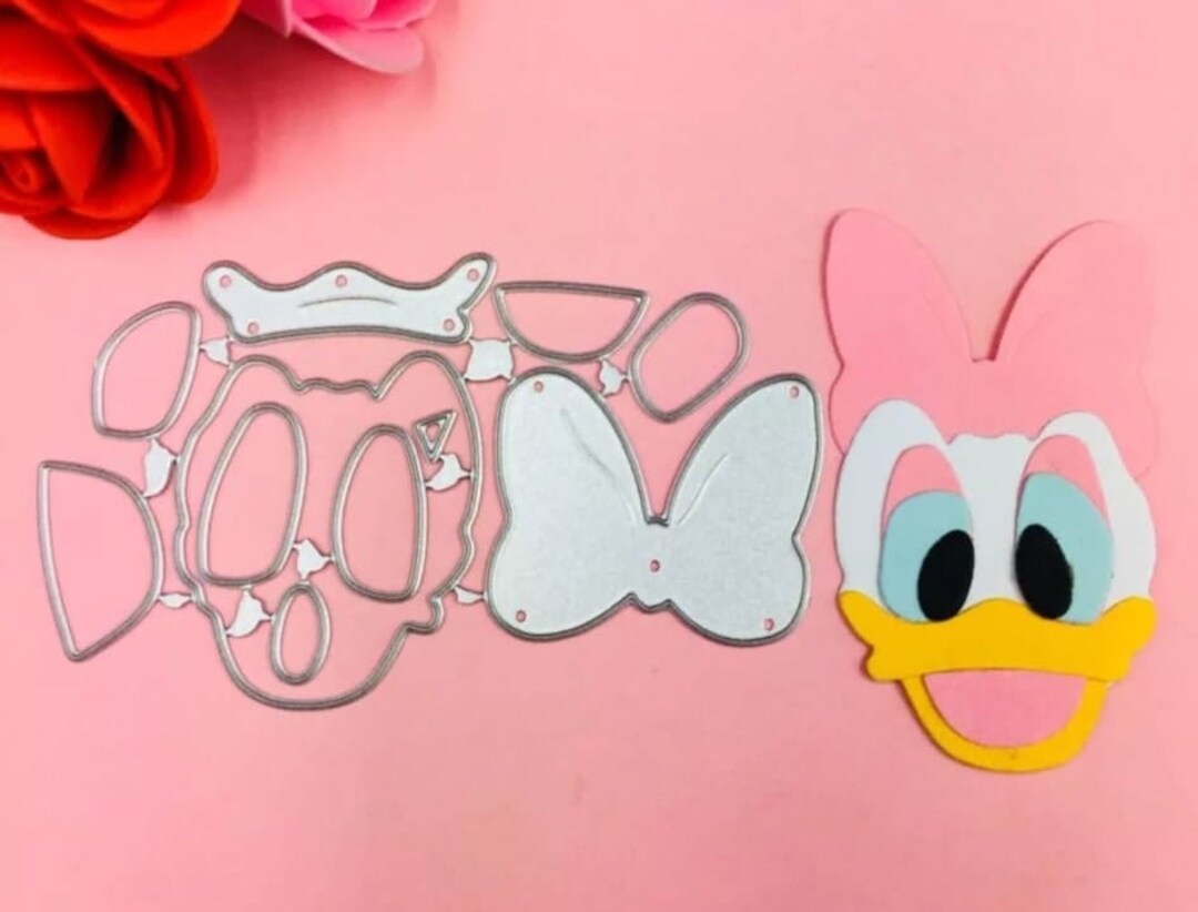 Daisy Duck Head Metal Cutting Die Card Making Scrapbooking - Etsy