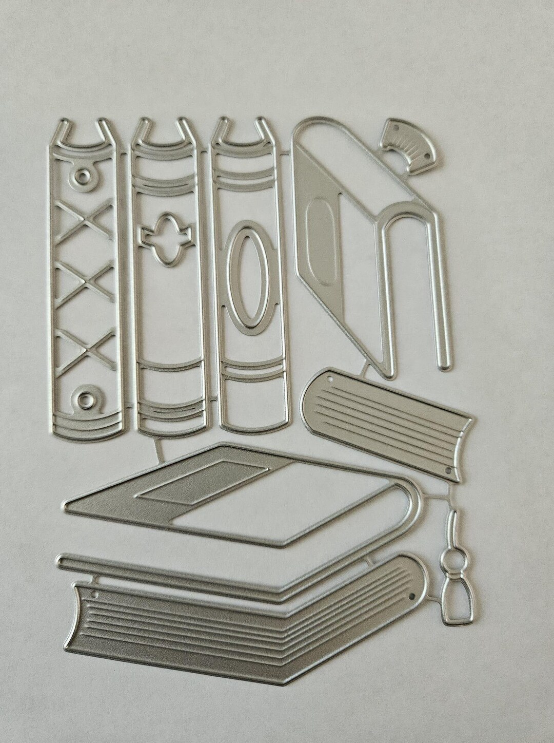 Assorted Books Metal Cutting Dies Birthday Greeting Card Making ...