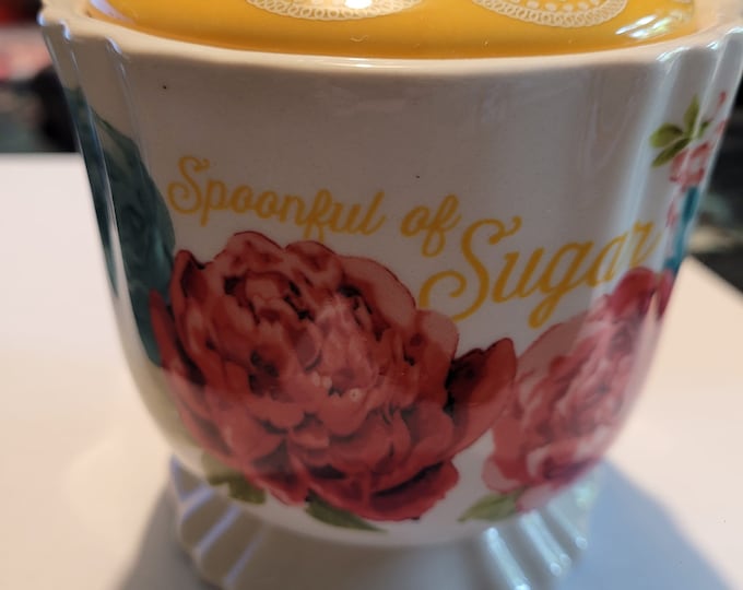 The Pioneer Woman Blossom Jubilee spoonful OF Sugar Sugar Bowl ... The Pioneer Woman Blossom Jubilee spoonful OF Sugar Sugar Bowl ...