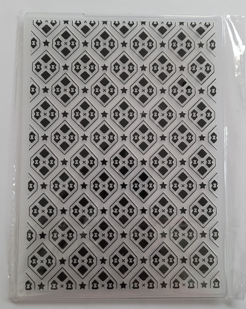 Diamond Embossing Folder Card Making Scrapbooking Crafts Embellishment ...