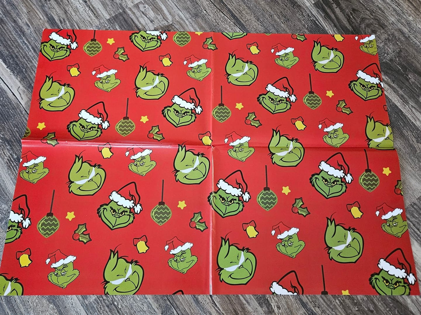 Grinch Wrapping Paper 12 Sheets Great for Gift Wrapping - Etsy