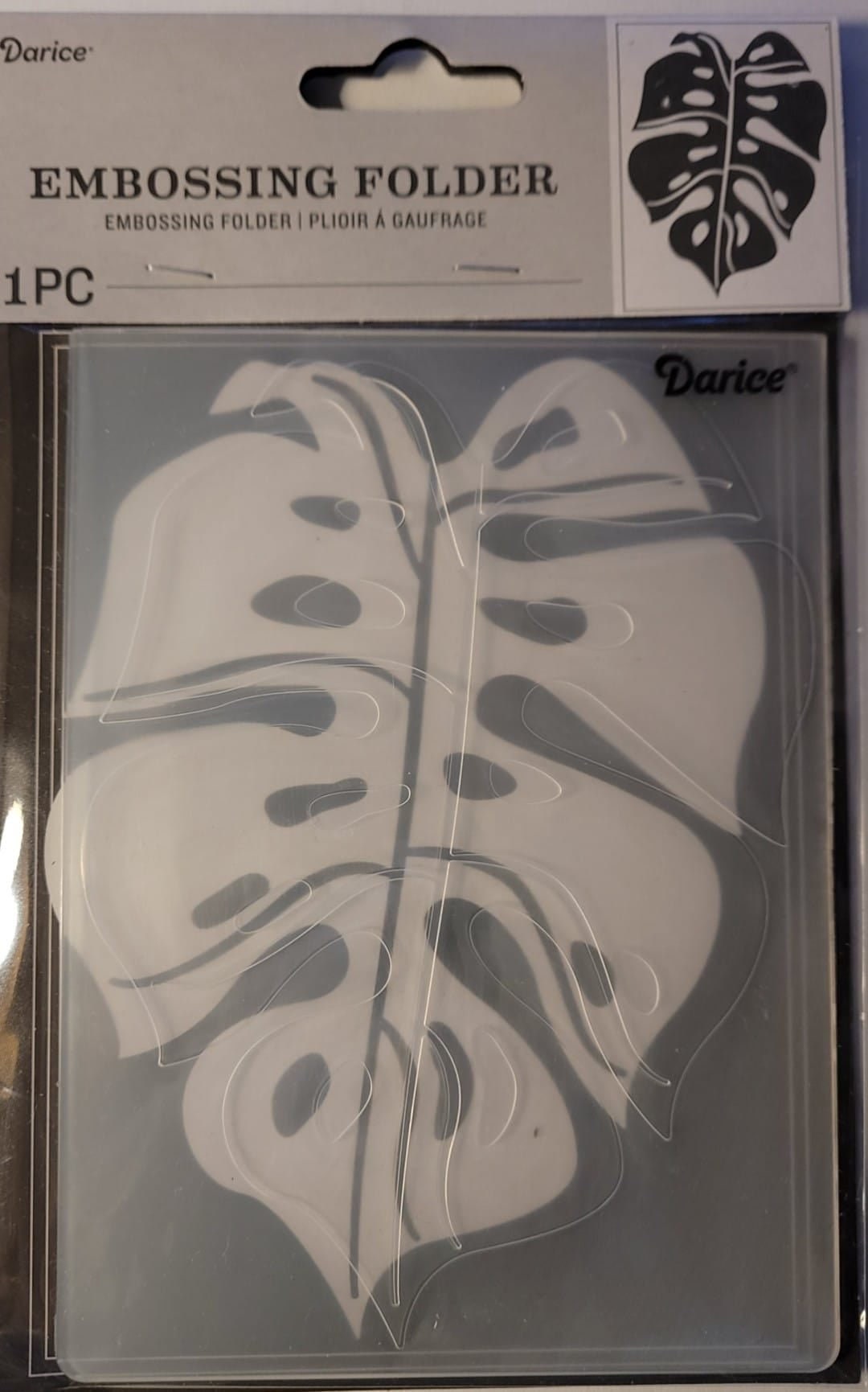 Leaf Embossing Folder Darice Card Making Scrapbooking Crafts ...