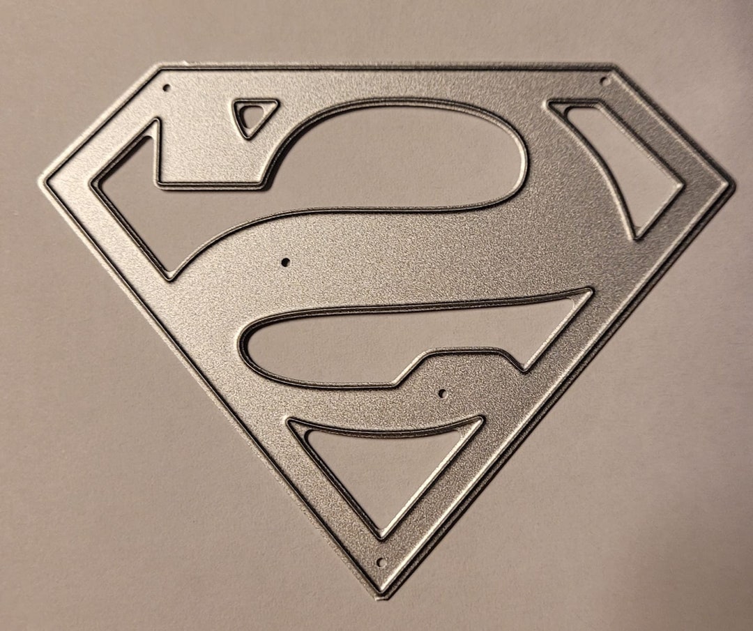 Superman Symbol Metal Cutting Die Card Making Scrapbooking Craft Metal ...