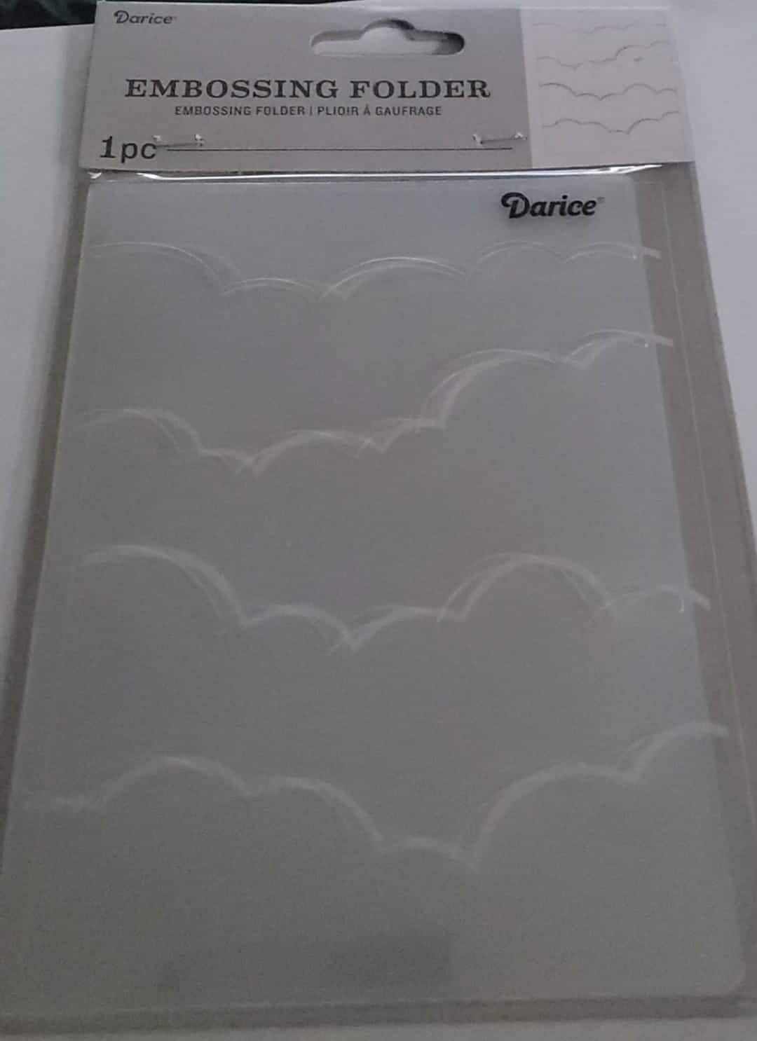 Big Clouds Embossing Folder Darice Card Making Scrapbooking Crafts ...