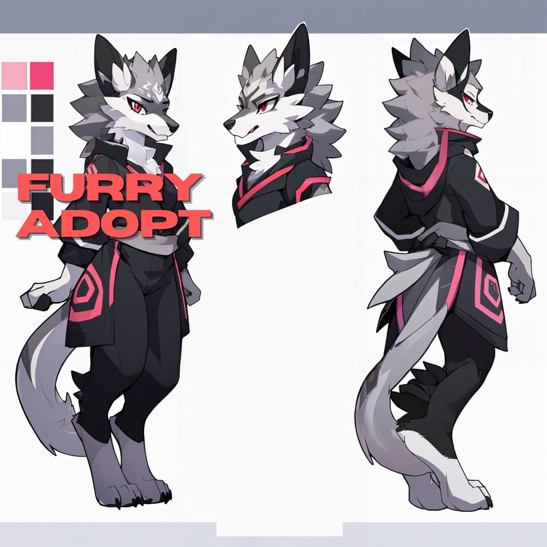 Fursona Adopt Limited Editionfurry Adopt Fursona Adopt - Etsy
