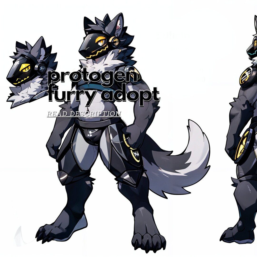 Protogen Furry Adopt,furry Adopt, Fursona Adopt, Furry Character ...