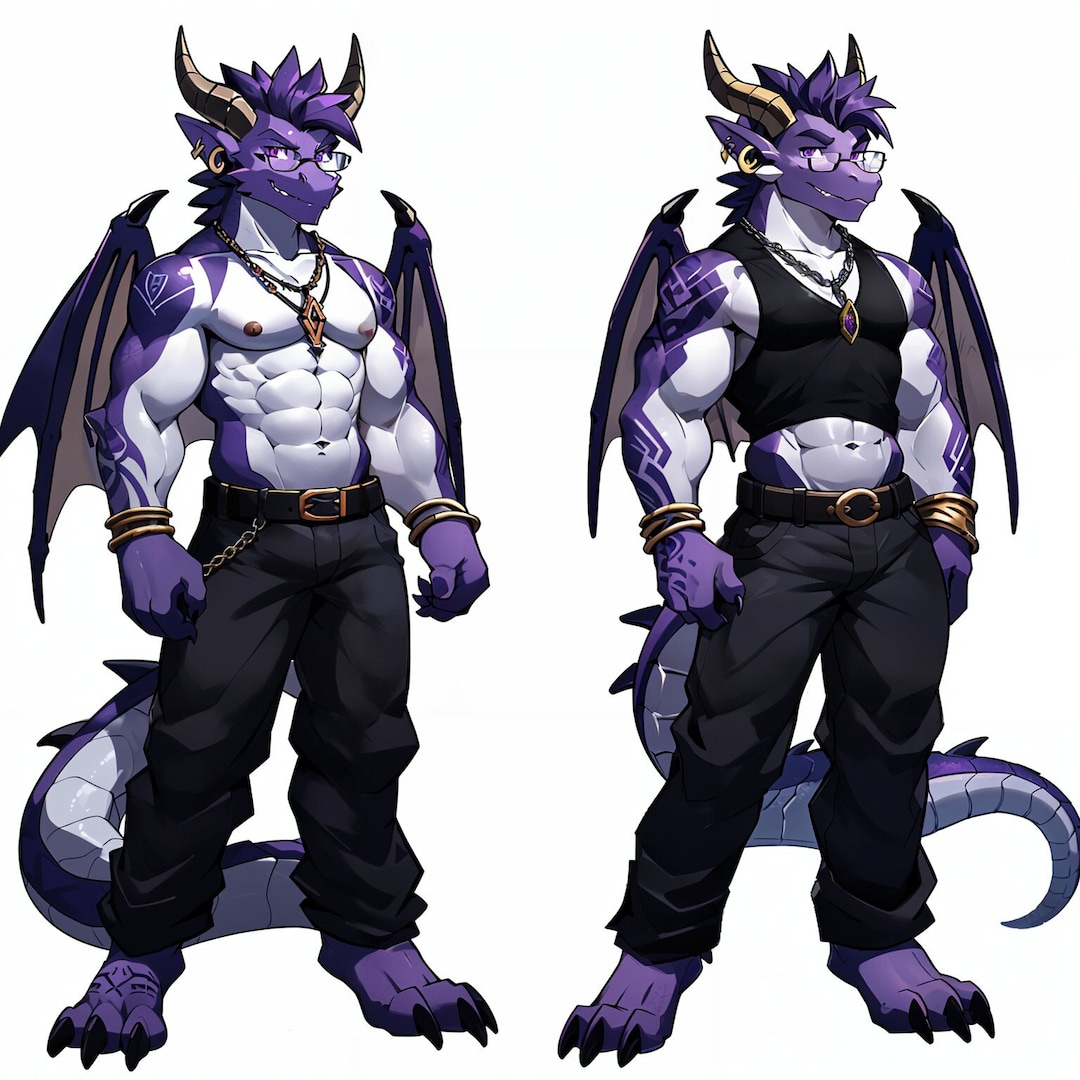 Fursona Reference Sheet Commissions, Fursona Commission, Furry ...