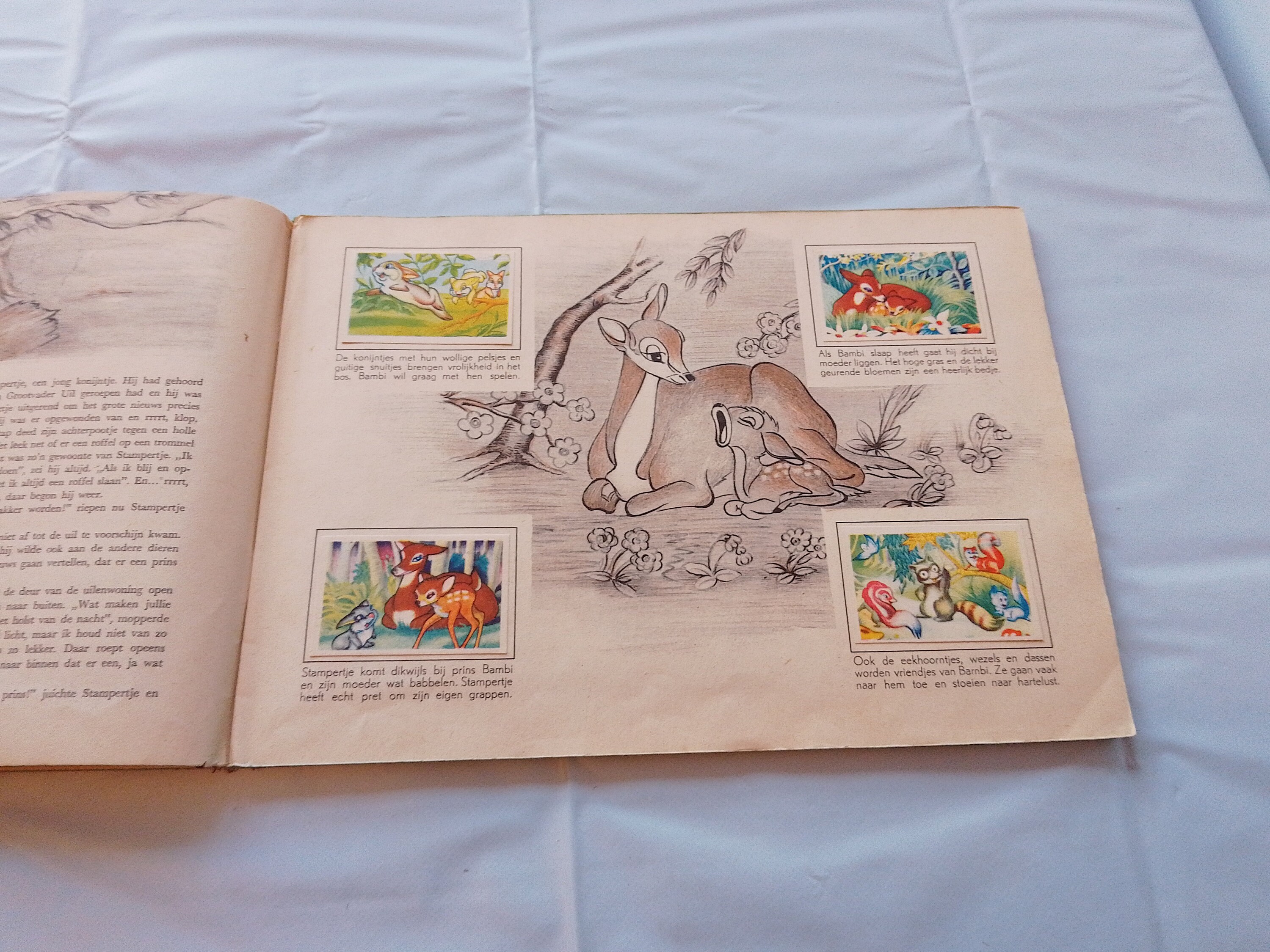 Walt Disney's Bambi Dutch Sticker Album - Etsy
