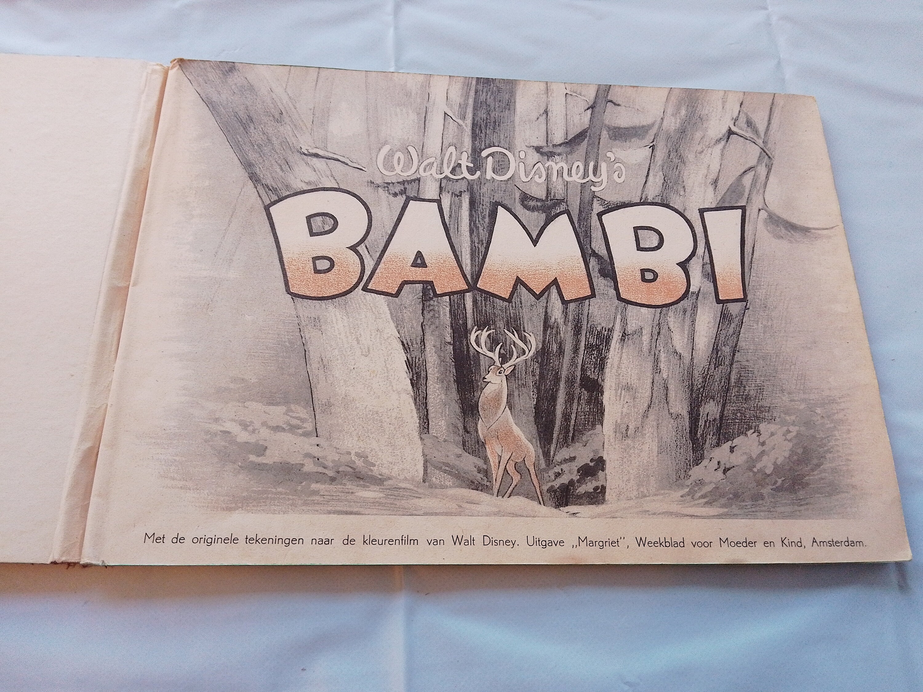 Walt Disney's Bambi Dutch Sticker Album - Etsy