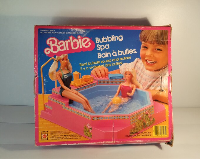 Barbie Bubbling Spa Whirlpool Vintage Toy 1983 - Etsy