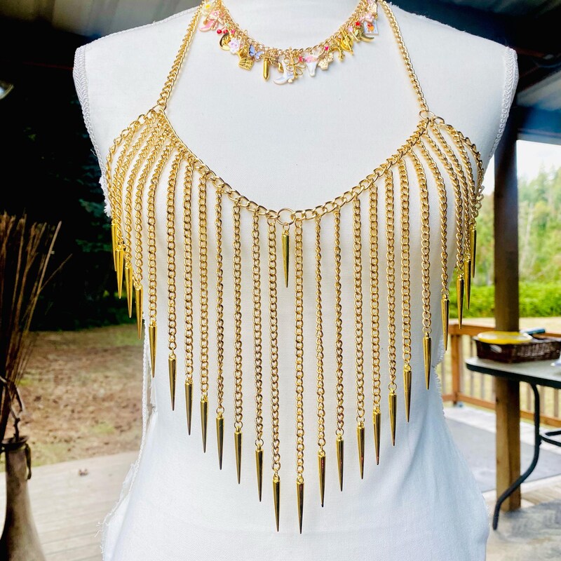 Chain Bra - Etsy