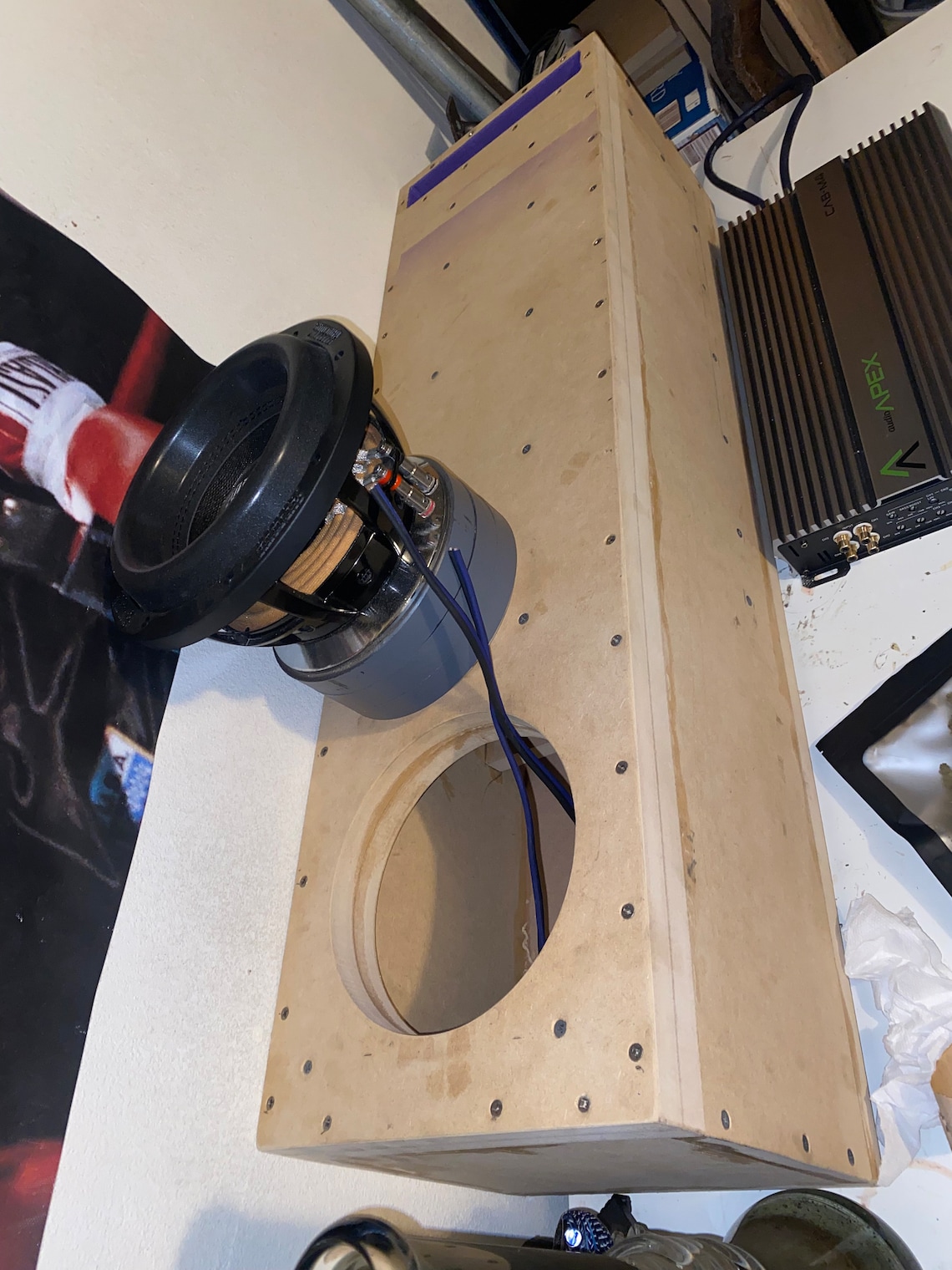 8” Subwoofer Box - Etsy