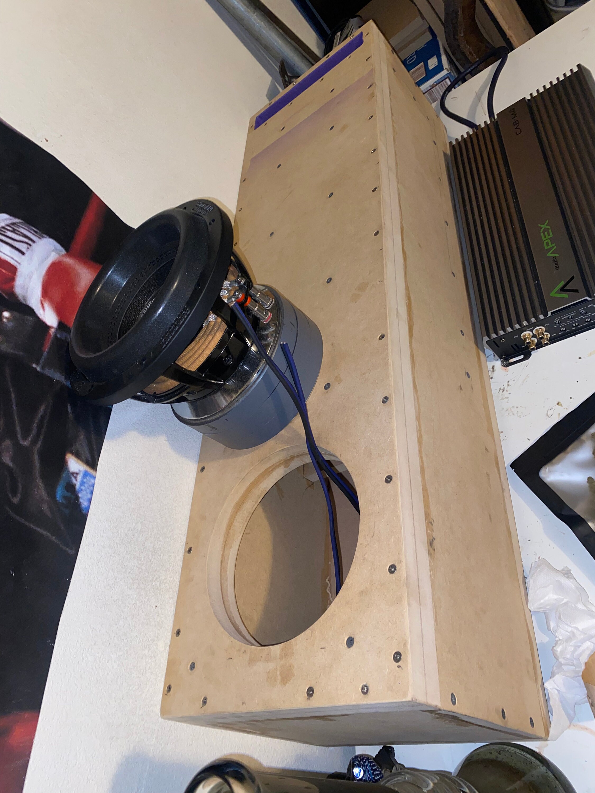 8” Subwoofer Box - Etsy