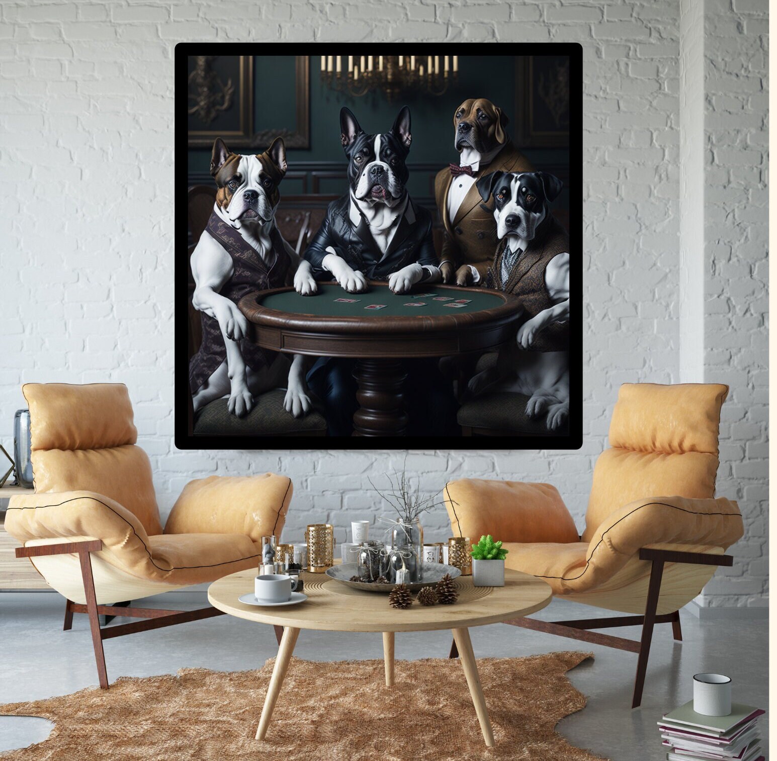 Dog Portrait Prints Printable Dog Illustration Dogs With Accessories ...