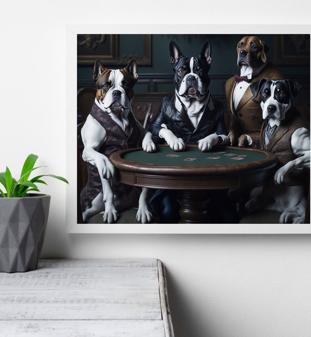 Dog Portrait Prints Printable Dog Illustration Dogs With Accessories ...
