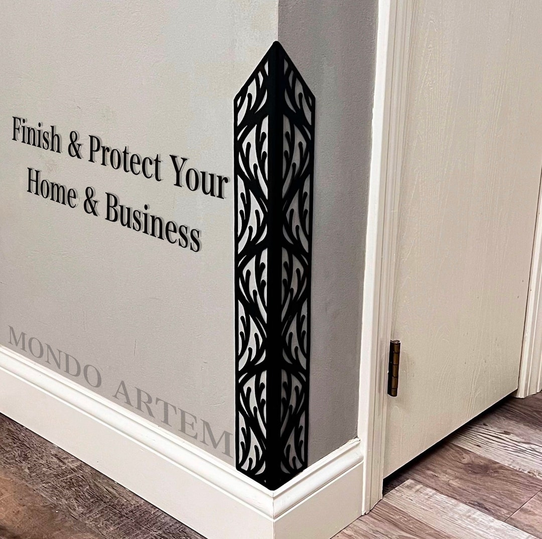 12" Steel Corner Guard/ Corner Protector: Vine Design - Etsy UK