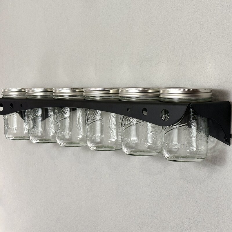 Mason Jar Rack - Etsy