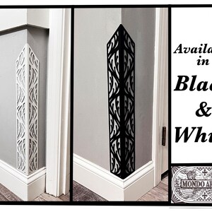 12" Steel Corner Guard/ Corner Protector: Vine Design - Etsy UK