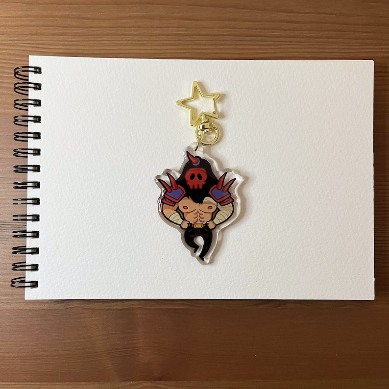 Lisa the Painful Buzzo and Rando Acrylic Keychain Cute Acrylic Keychain ...