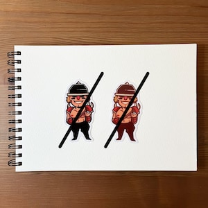 Stickers Lisa the Painful Buzzo Olan Hoyt Nern Guan Terry Hintz Rando ...