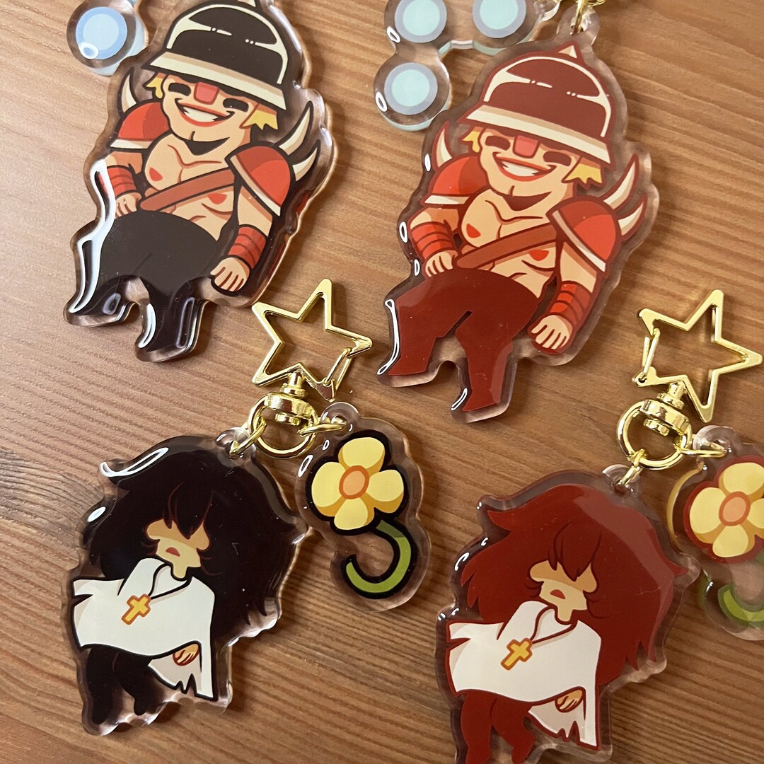 Lisa the Painful Buzzo and Lisa Armstrong 2.5" || 6cm, 1.5" || 3cm ...