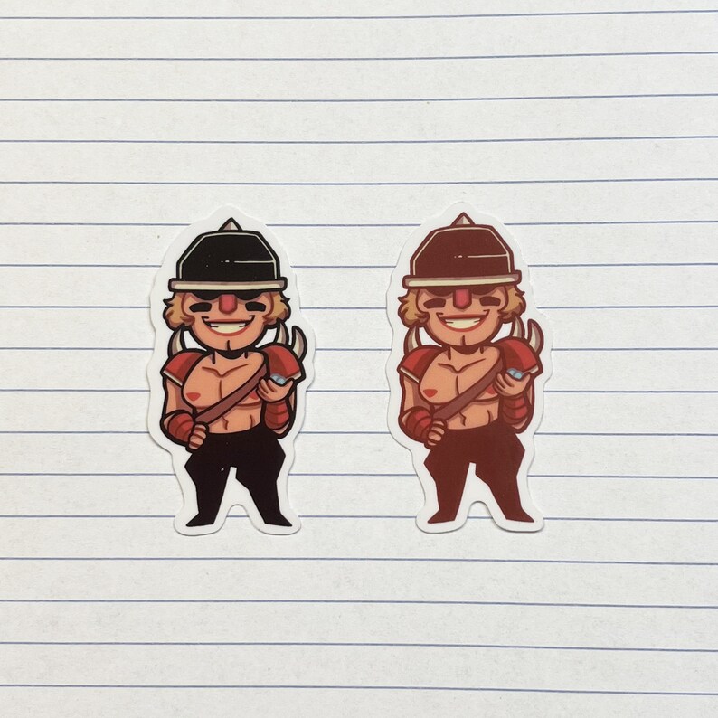 Lisa the Painful Stickers: Buzzo Olan Hoyt Nern Guan Terry - Etsy