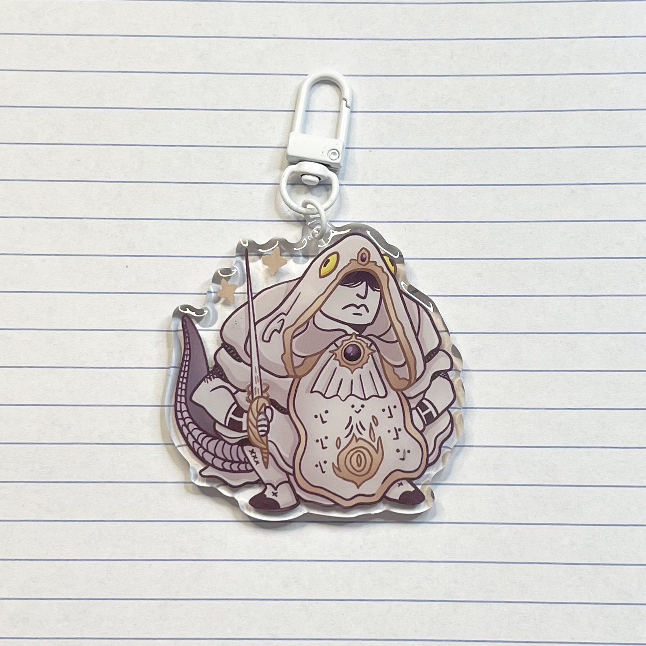 Elden Ring Acrylic Keychain: Godskin Noble Godskin Apostle - Etsy Hong Kong