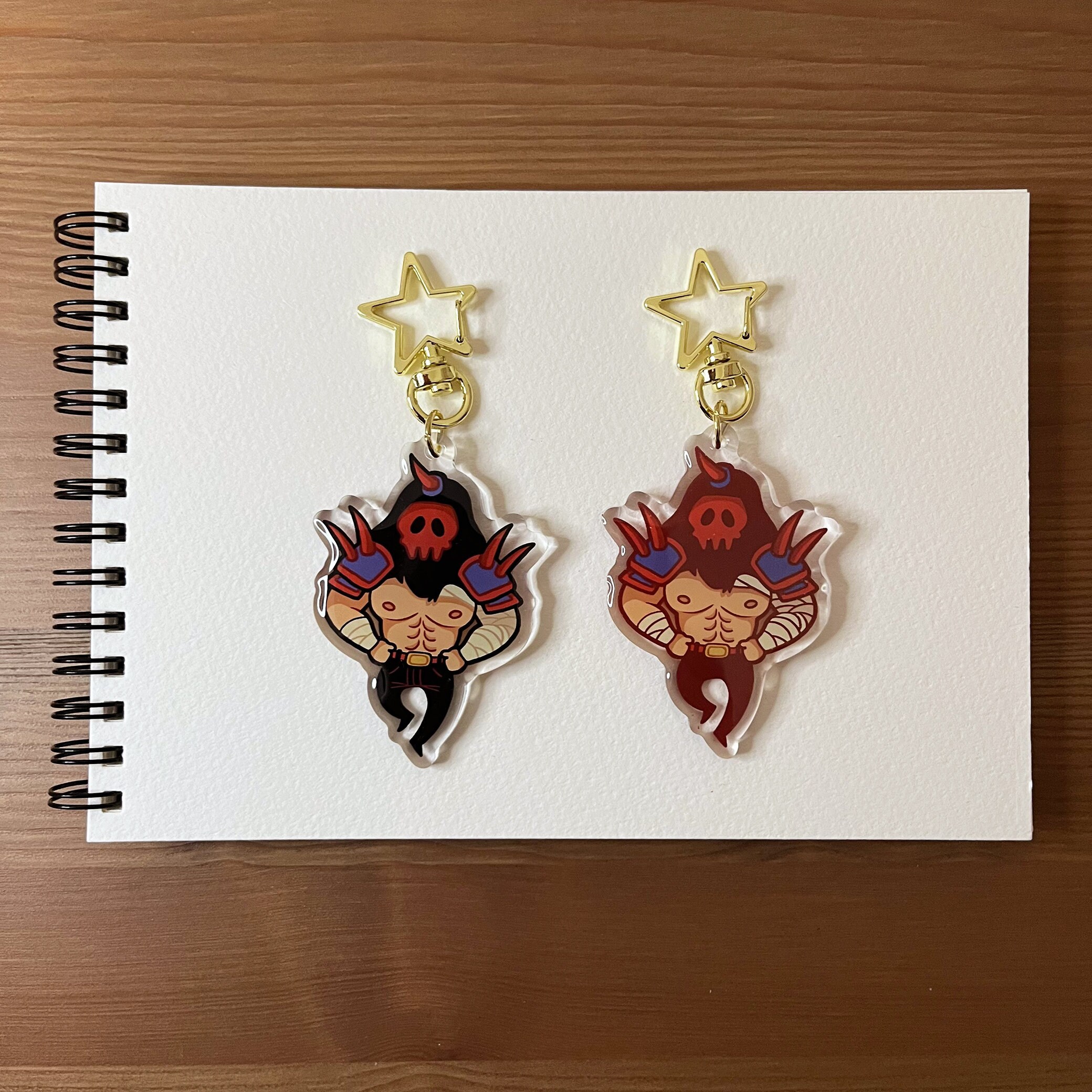 Lisa the Painful Buzzo and Rando Acrylic Keychain Cute Acrylic Keychain ...