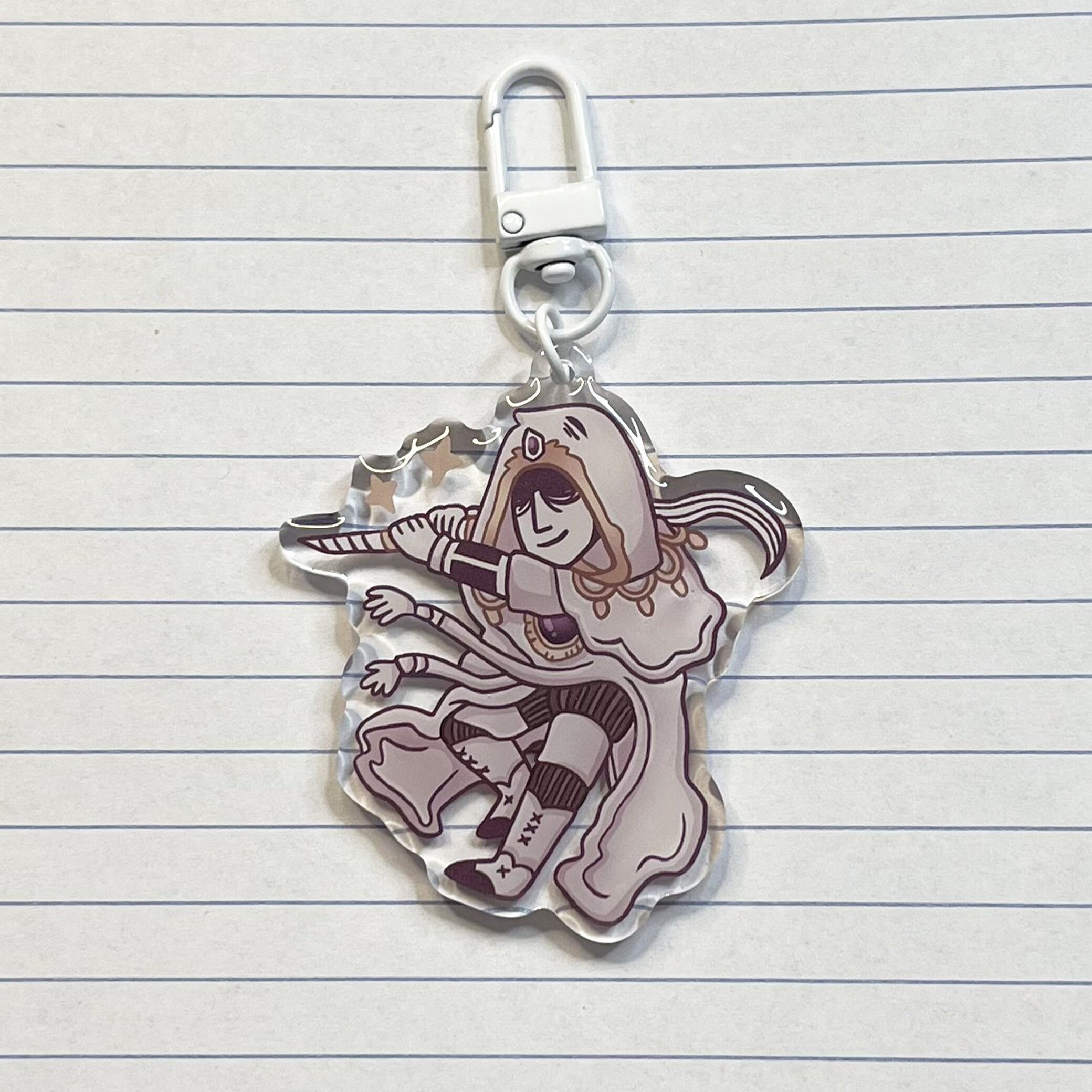 Elden Ring Acrylic Keychain: Godskin Noble Godskin Apostle - Etsy Hong Kong