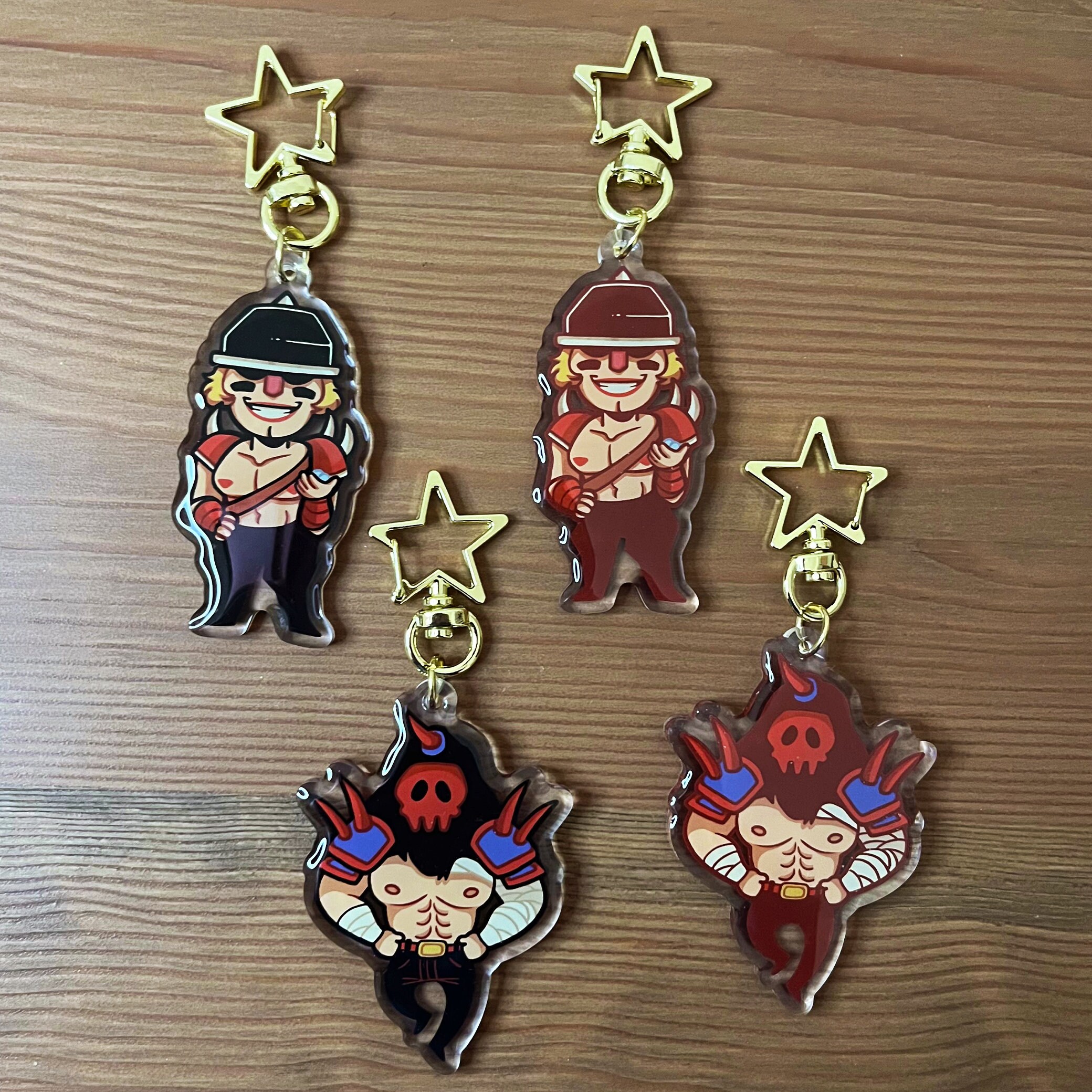 Lisa the Painful Buzzo and Rando Acrylic Keychain Cute Acrylic Charm 2. ...