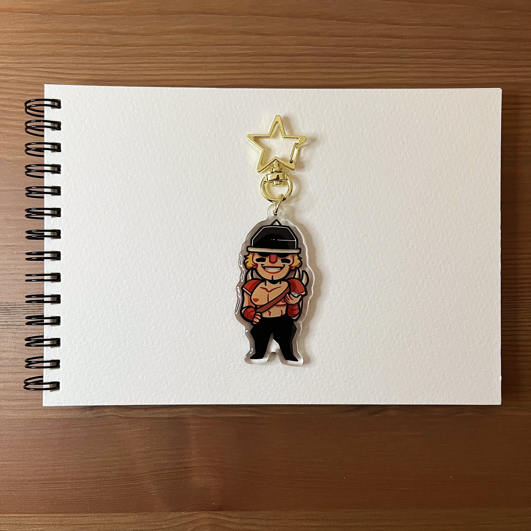 Lisa the Painful Buzzo and Rando Acrylic Keychain Cute Acrylic Charm 2. ...