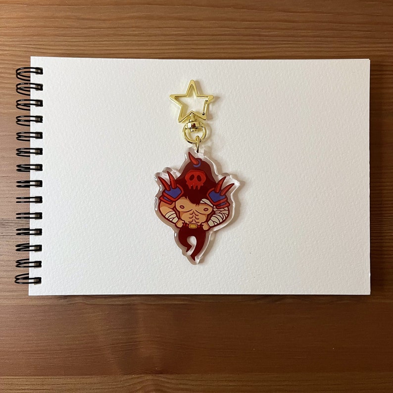 Lisa the Painful Buzzo and Rando Acrylic Keychain Cute Acrylic Keychain ...