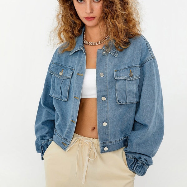Short Cropped Jacket - Etsy