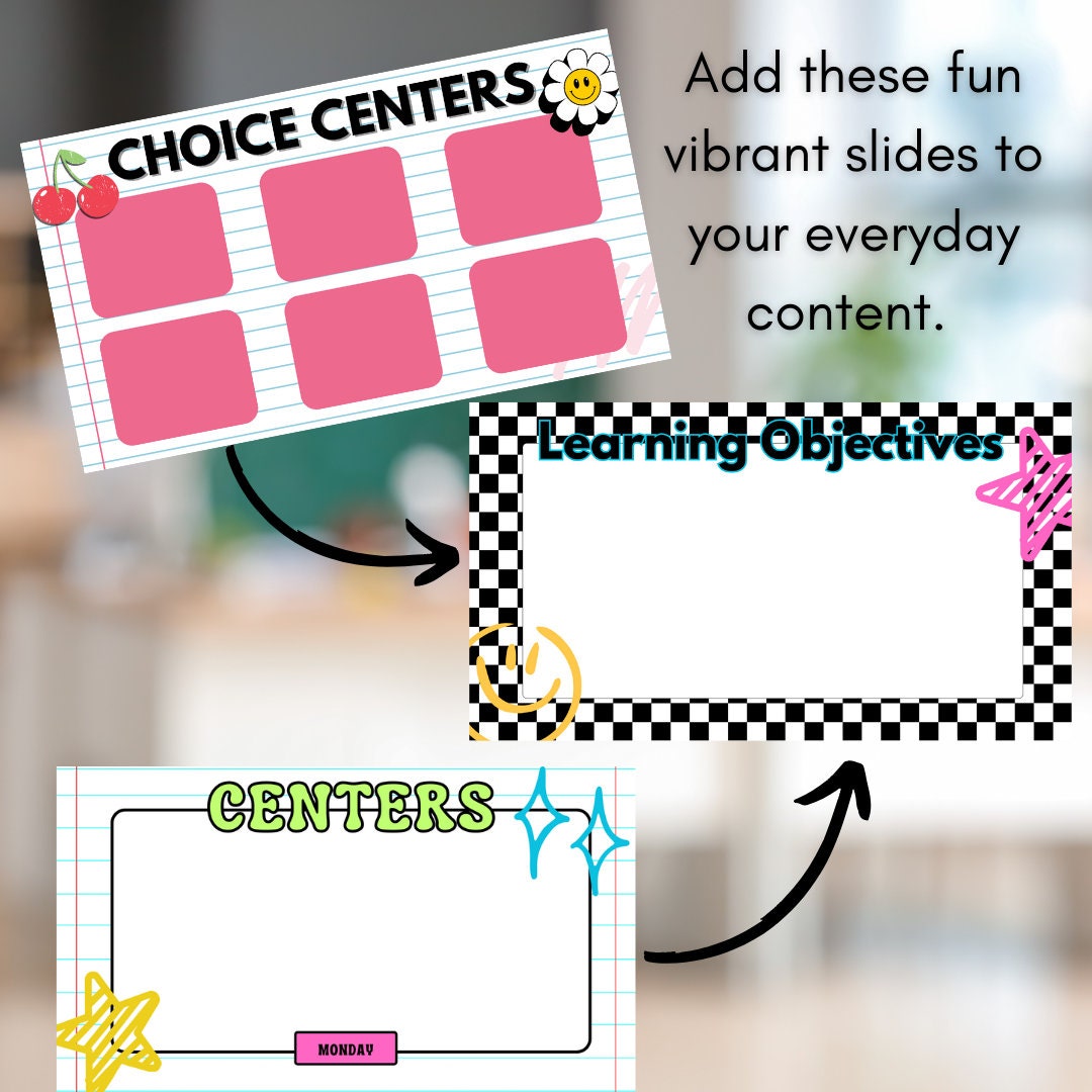 Too Cool for School Daily Google Slides and Powerpoint Templates With ...